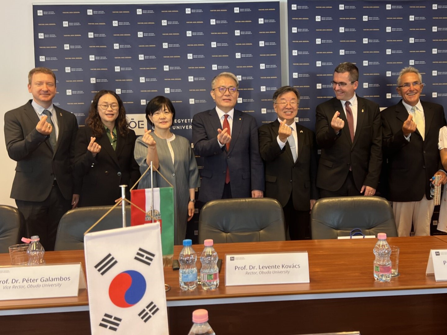 Consultation with Hansung University, South Korea - Obuda University's ...